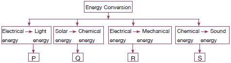 Transformation Of Energy Flow Chart