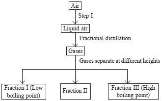 study the given flow chart carefully choose the correct statement a ...